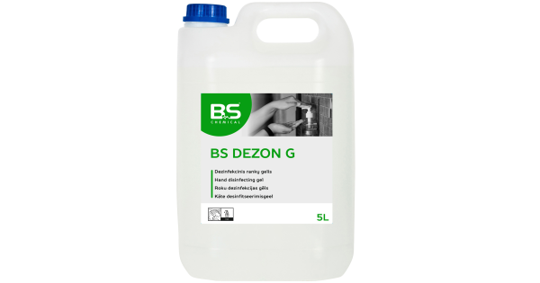 BS Chemical Dezon 5L roku dezinfekcijas želeja - FBS67F5L ...